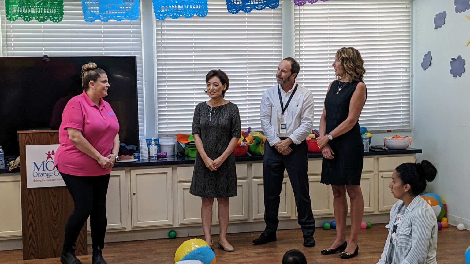 Congresswoman Young Kim Visits MOMS - MOMS Orange County