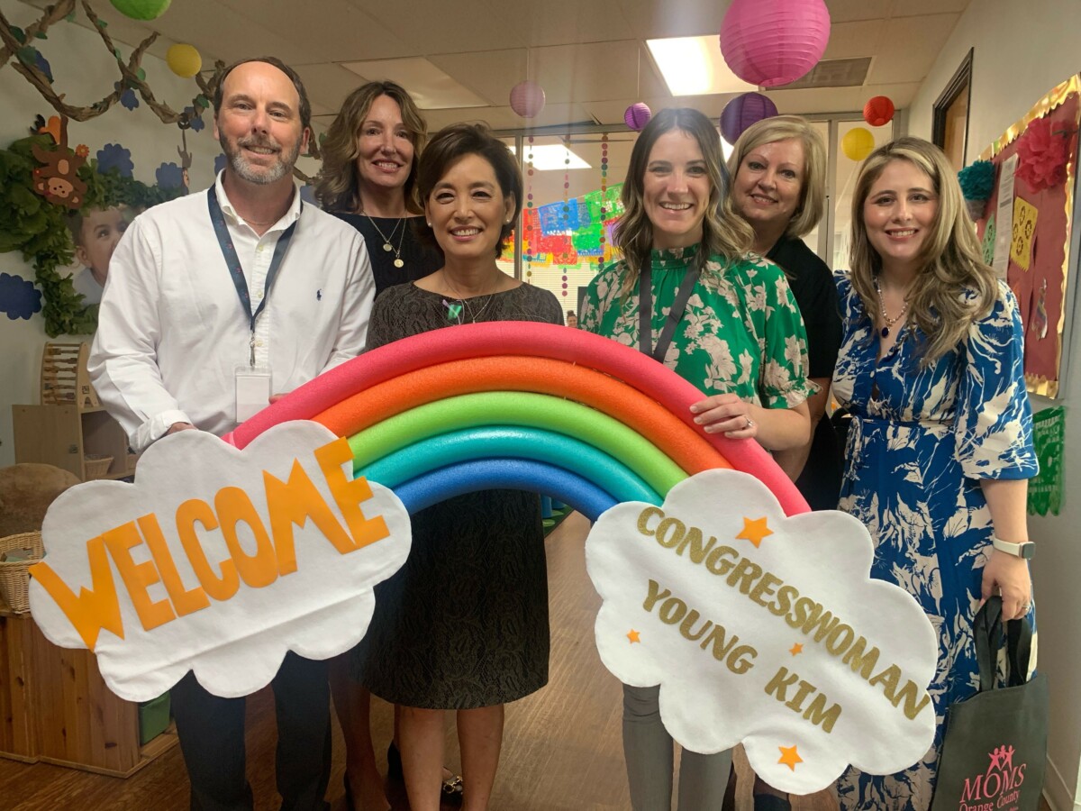 Congresswoman Young Kim Visits Moms Moms Orange County
